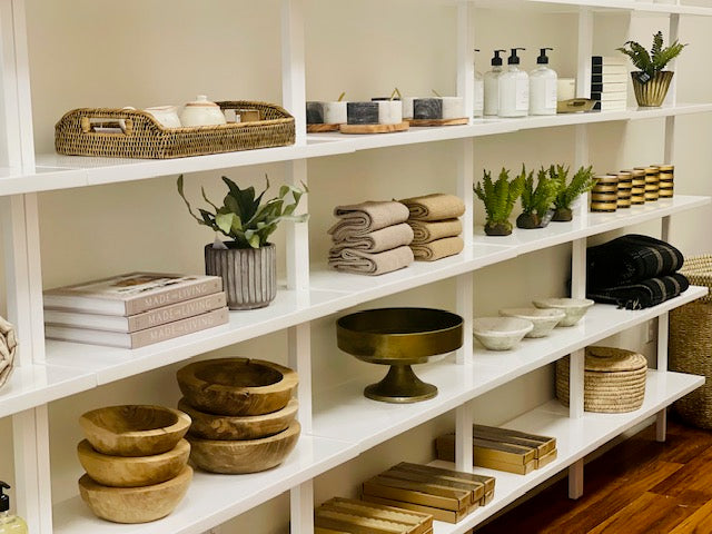 Curated collection home goods store